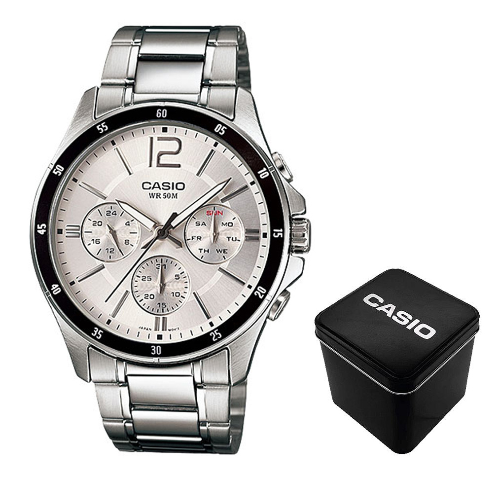 ⌚Купити Чоловічі годинники Casio MTP-1374D-7A за 6 470 грн в ABTIME ...
